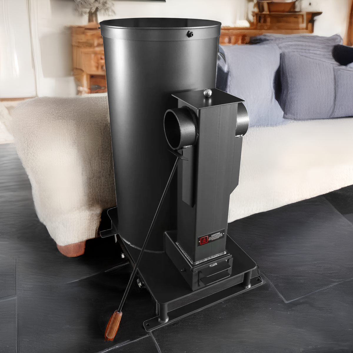 Liberator Rocket Heater Rocket Mass Heater Lackan Cottage Farm