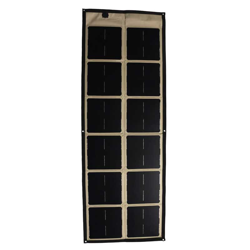 PowerFilm 160W Crystalline Solar Blanket (Foldable Solar Panel) with S ...