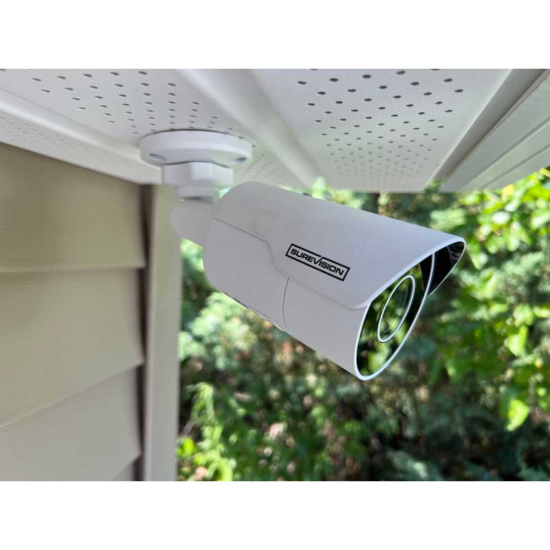 CCTV Security Pros Infrared Bullet 32 Camera 4MP IP Video Recording Sy ...